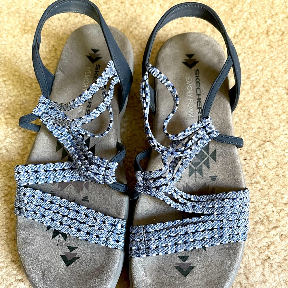 Skechers Memory Foam Sandals - Gem